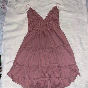 ROMWE | Dresses | Floral Crochet Mini Cami Dress | Poshmark